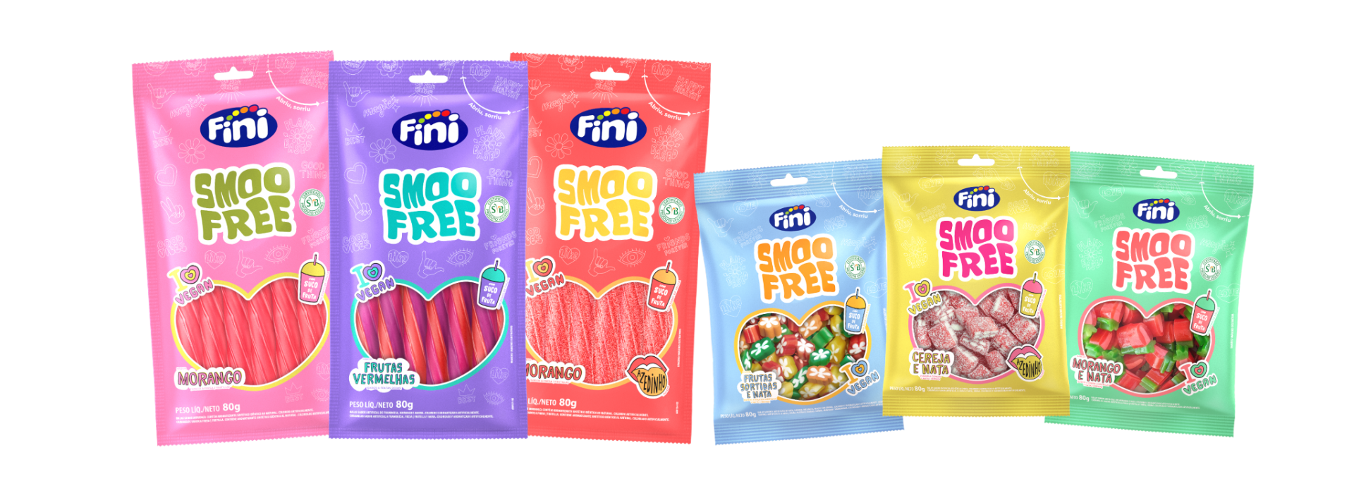 Fini aposta no mundo vegano com linha completa de produtos Smoofree ...