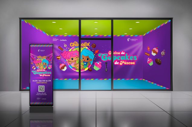 Série Os Chocolix inaugura oficinas de cupcakes em vários shoppings ...