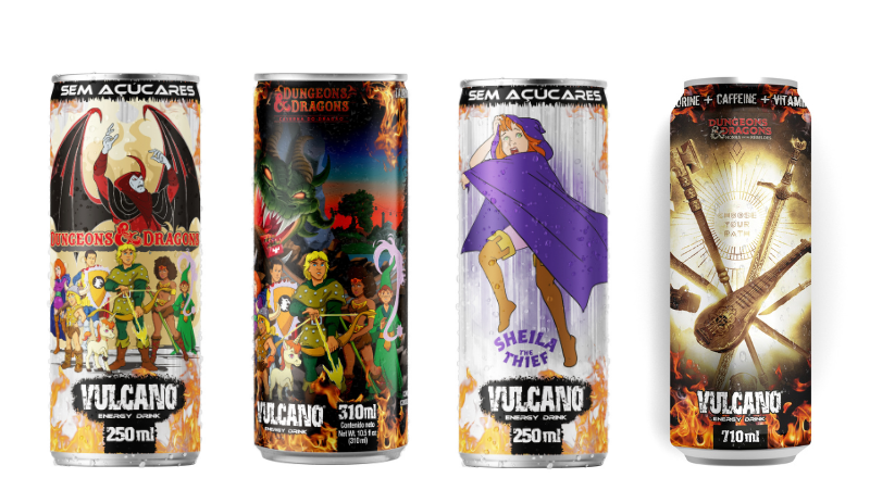 Vulcano Energy Drink e Caverna do Dragão colaboram em bebida energética - EP GRUPO | Conteúdo ...