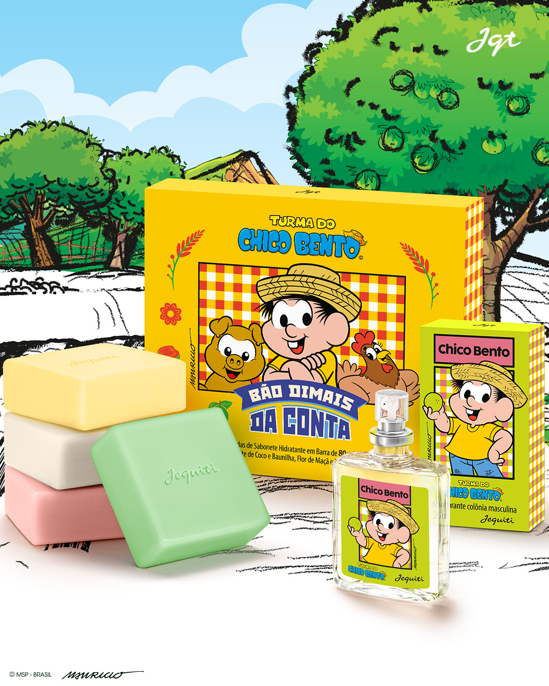 Colônia do Chico Bento chega pela Jequiti com frescor de campo - EP ...