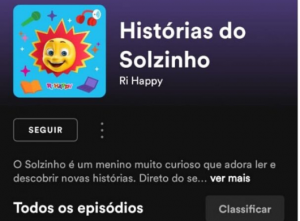 1ª temporada das histórias do Solzinho da Ri Happy está disponível - EP ...